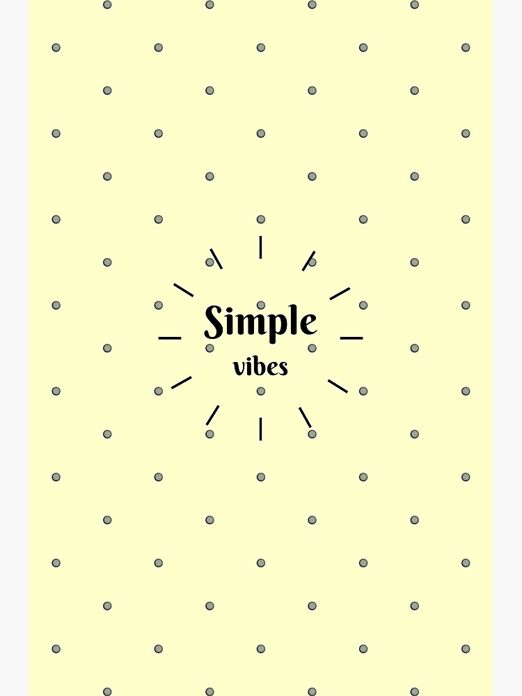 "simple printable poster, simple room aesthetic" Poster by 3datomsofme ...