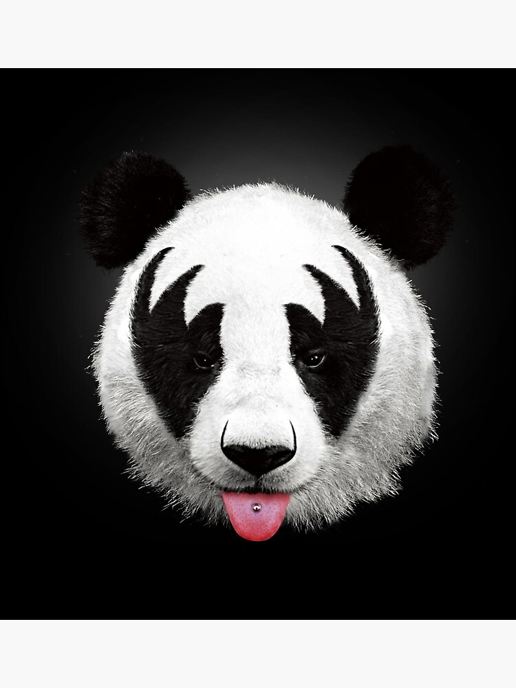 "Kiss of a panda" Art Print for Sale by robertfarkas | Redbubble