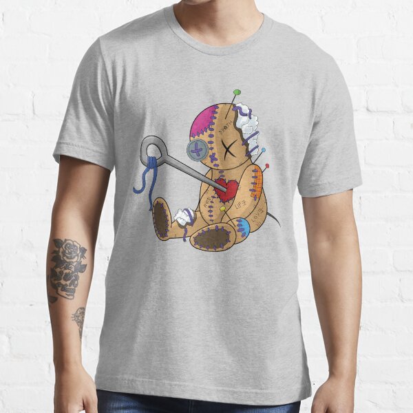 "Wounded voodoo doll" T-shirt for Sale by spilu | Redbubble | voodoo t ...
