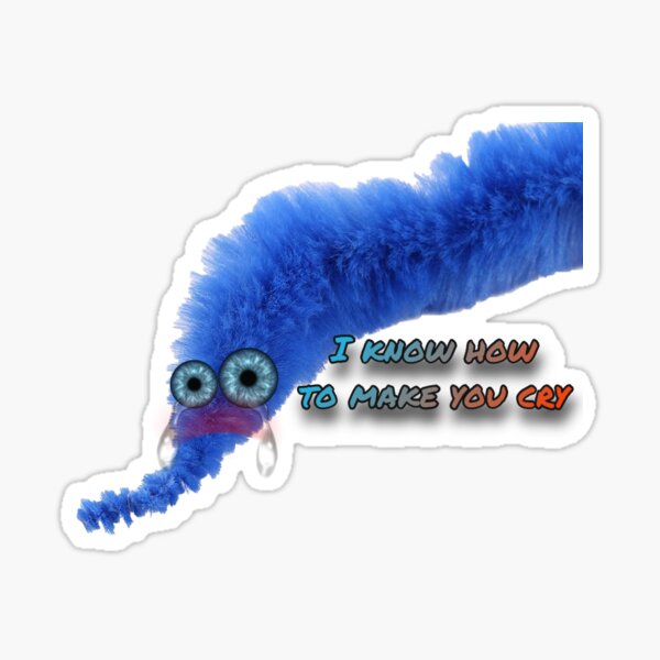 "Worm On A String- I Know How To Make You Cry" Sticker for Sale by ...