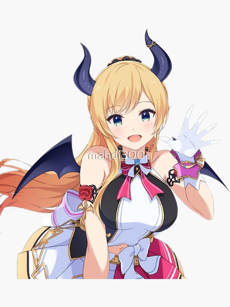 "Yuzuki Choco cute vtuber" Sticker for Sale by mahdi300 | Redbubble