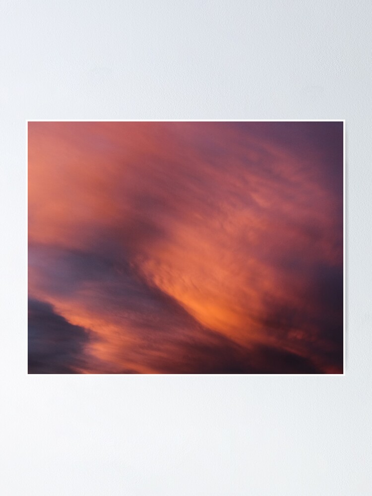 "Sunset sky" Poster for Sale by afinodora | Redbubble