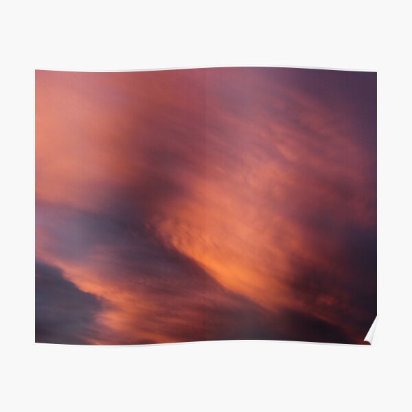 "Sunset sky" Poster for Sale by afinodora | Redbubble
