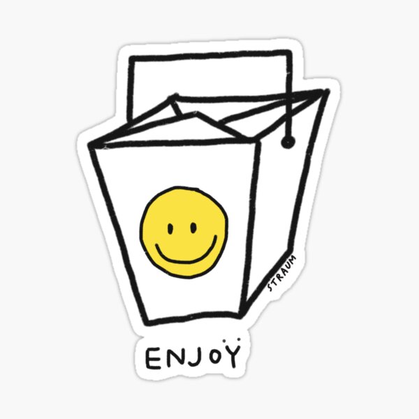 "Noodlebox illustration, cute lunchbox, smiley face lunch box, enjoy ...