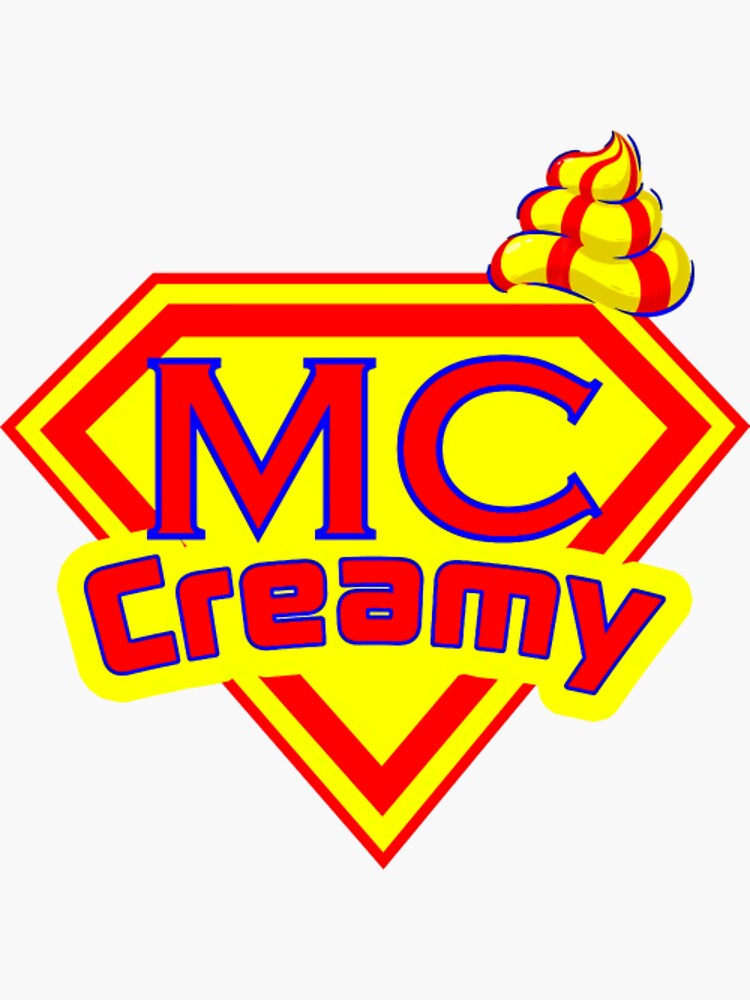 "Youtuber MCCREAMY" Sticker for Sale by MachuriceKuhica | Redbubble