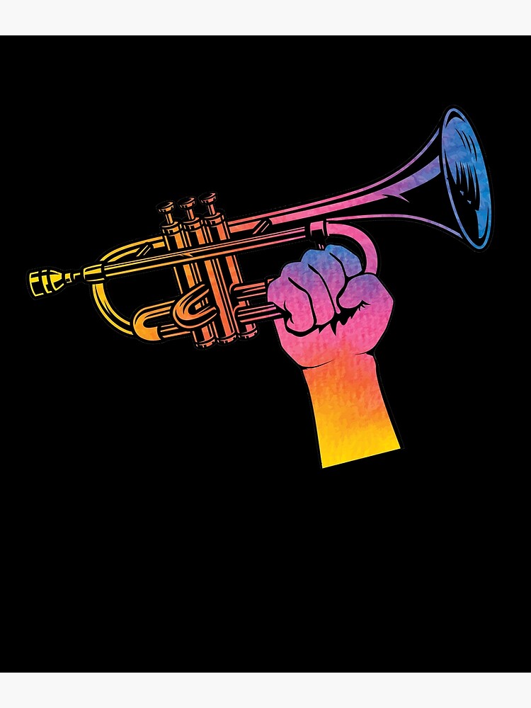 "Trumpeter Asthetic Trumpet - Musicians Orchestra Musikverein" Poster ...