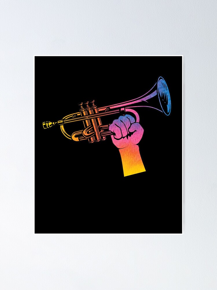 "Trumpeter Asthetic Trumpet - Musicians Orchestra Musikverein" Poster ...