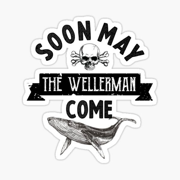 "The Wellerman - Sea Shanty " Sticker by ilangalkoff | Redbubble
