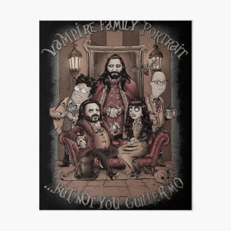"Vampire Family Portrait" Art Board Print for Sale by saqman | Redbubble