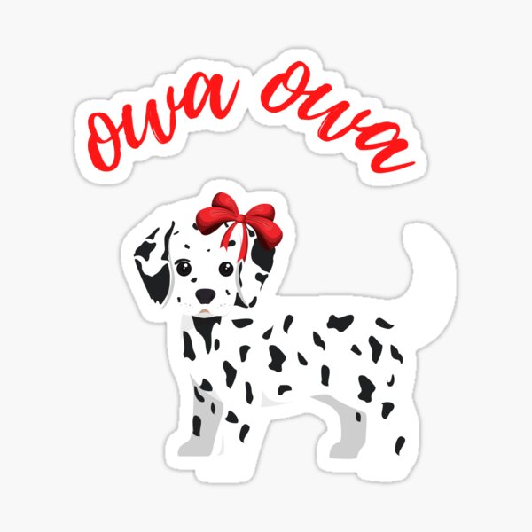 "Owa Owa" Sticker for Sale by Suzie-Mara | Redbubble