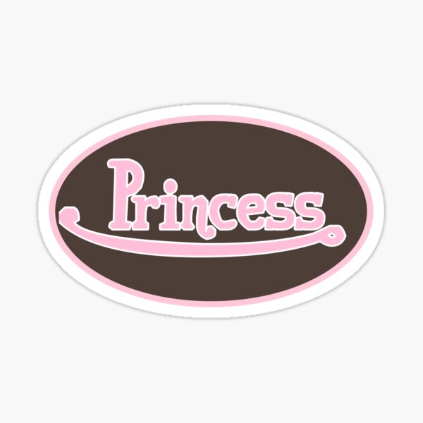 "Princess" Sticker by diorbrat | Redbubble