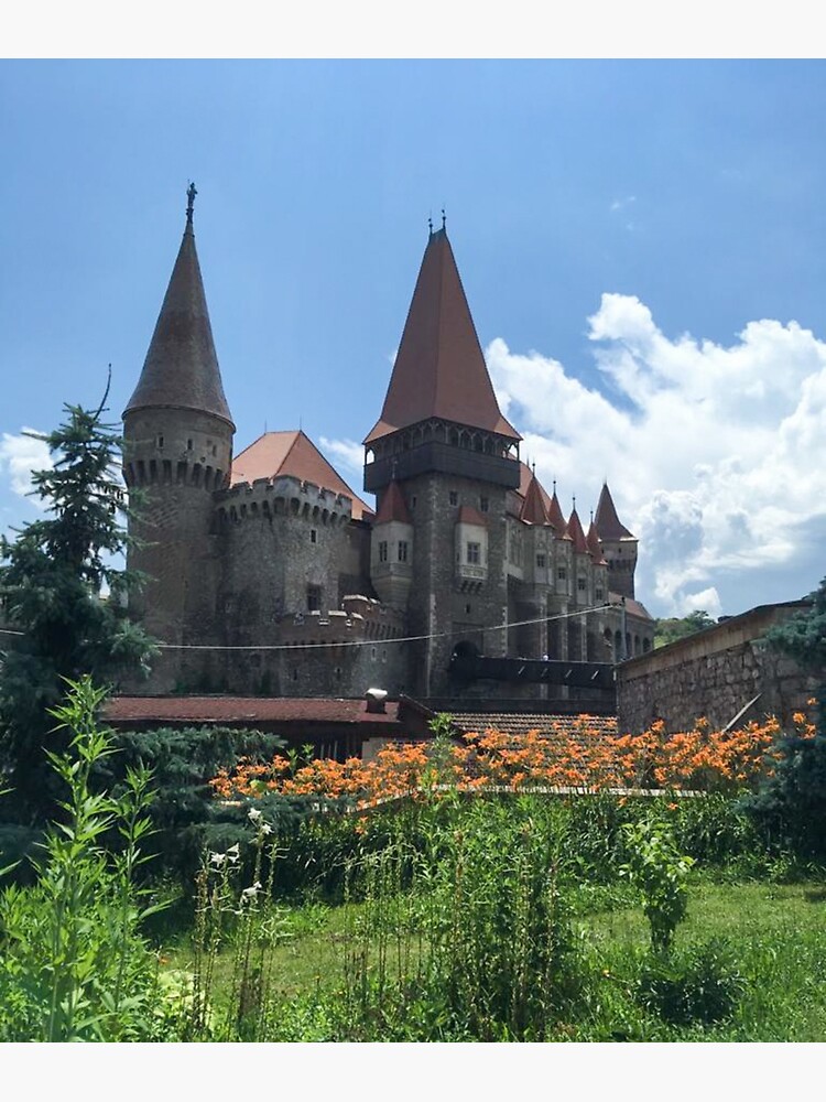 "Magic Fairy Romanian Castle " Poster by rakoDesigns | Redbubble