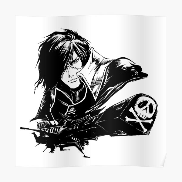 "Albator" Poster by MarcusTiger | Redbubble