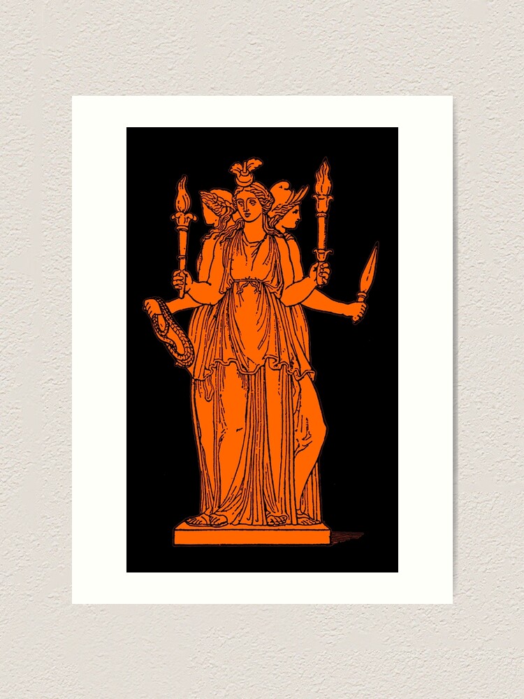 "Greek Goddess Hecate" Art Print for Sale by WillowNox7 | Redbubble