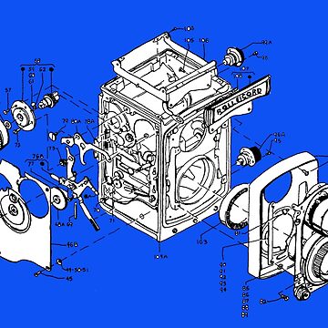 "80MM Camera exploded drawing." Poster for Sale by timothybeighton ...