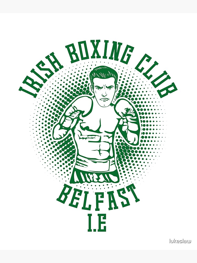 Lámina artística «Irish Boxing Club Belfast Impresionantes ideas de ...
