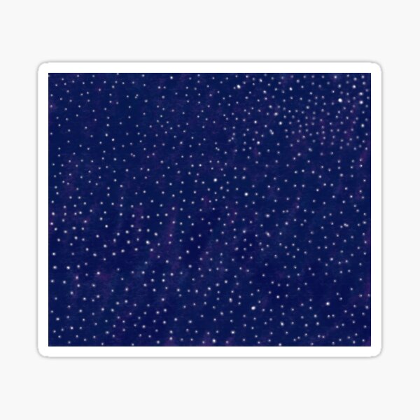 "A Starry Night Sky" Sticker by KingdomFantasy | Redbubble
