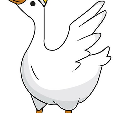 "Goose Propeller hat" Sticker for Sale by Goose-on-tour | Redbubble