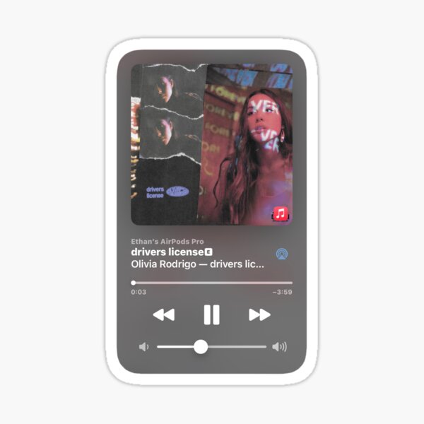 "Driver license " Sticker by CarsonEvanz | Redbubble