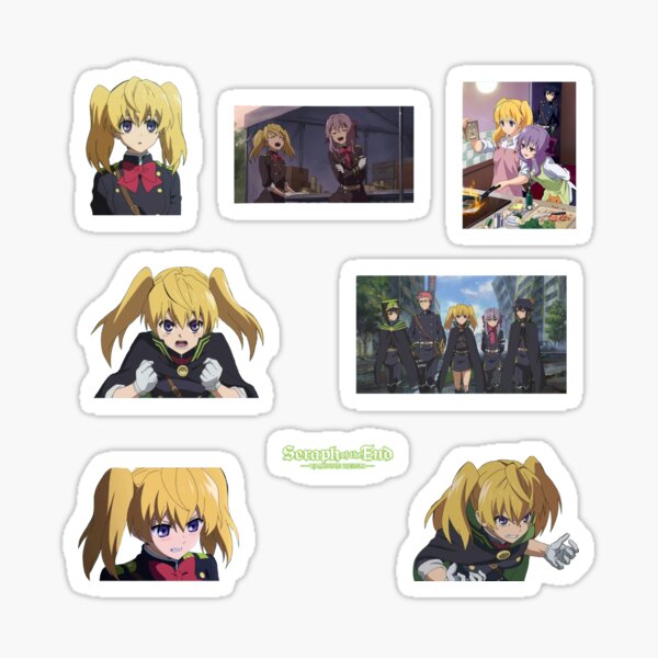 Seraph Of The End Mitsuba Mitsuba Sangu Owari No Seraph Sticker Pack Sticker By