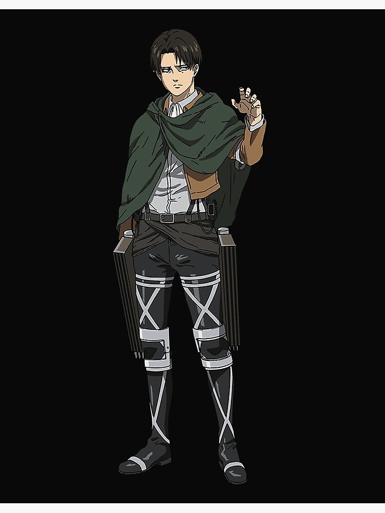 "Levi Ackerman's new character design!" Art Print by ratbabyy | Redbubble