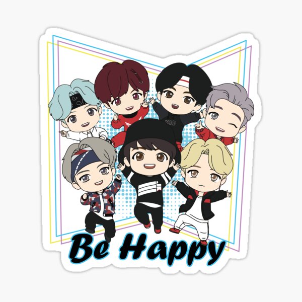 Bts Tinytan Stickers | Redbubble