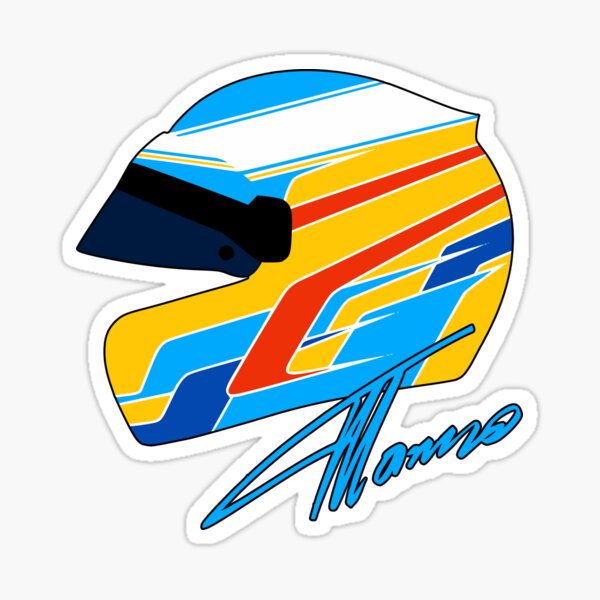 "Fernando Alonso Helmet Formula1 Alpine Renault Racing Team 2021 ...