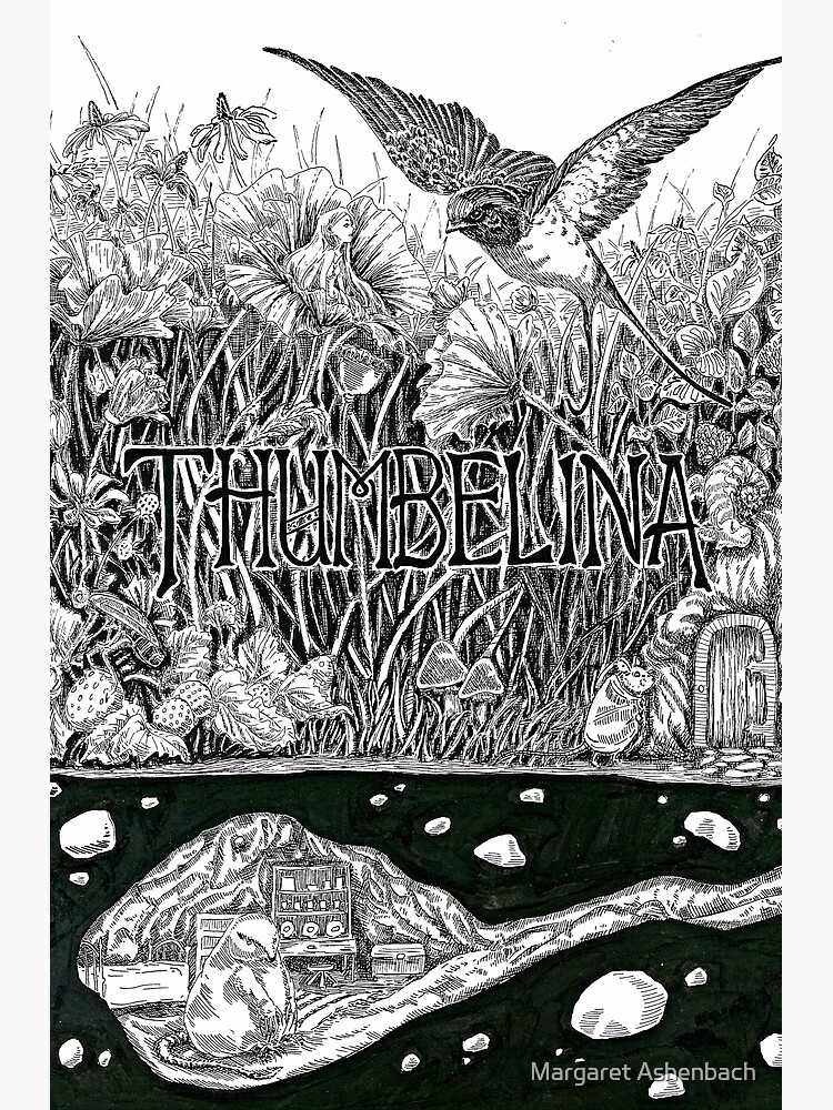 Thumbelina Poster For Sale By Margarets Redbubble