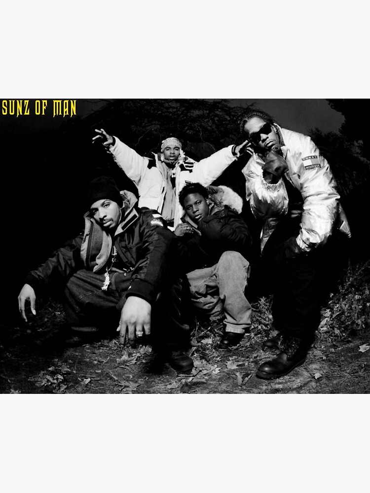 "Sunz of Man" Sticker for Sale by CrazyVisions | Redbubble