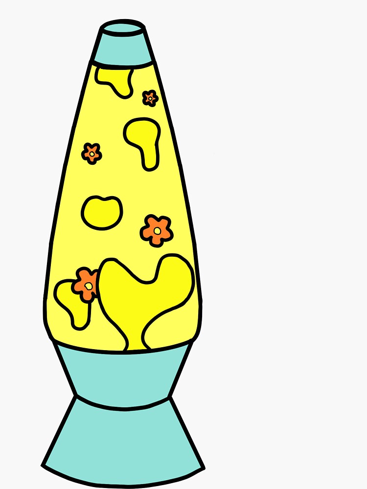 "Aesthetic lava lamp sticker" Sticker for Sale by StickerShack675 ...