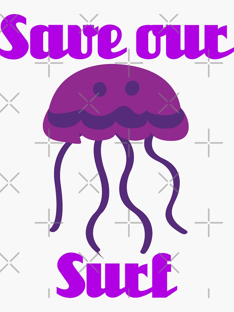 "Save Our Surf" Sticker for Sale by Uvogin2099 | Redbubble