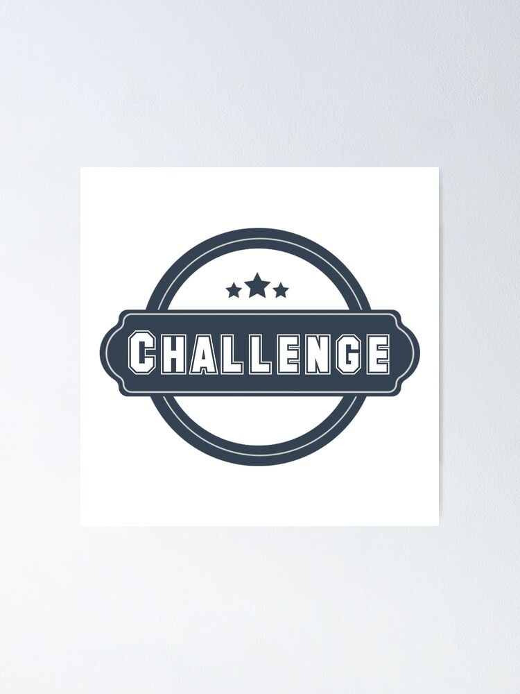"Challenge - MTV The Challenge " Poster for Sale by DomdomStore | Redbubble