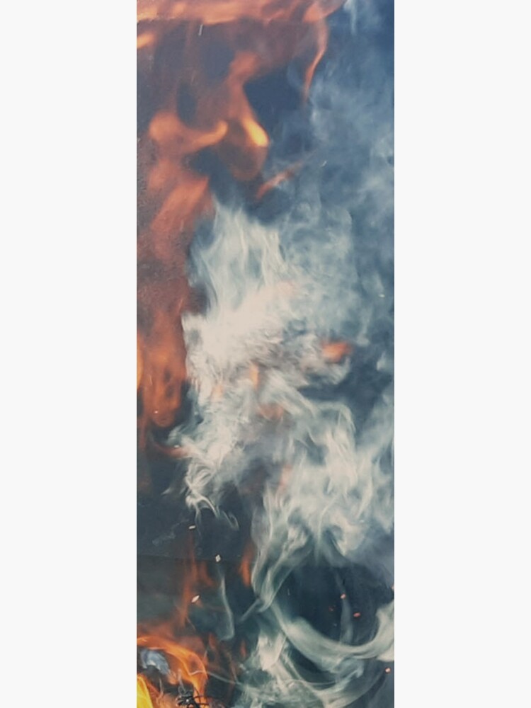 "Soul Portrait of Fire and Smoke" Poster for Sale by JORGANDesign ...