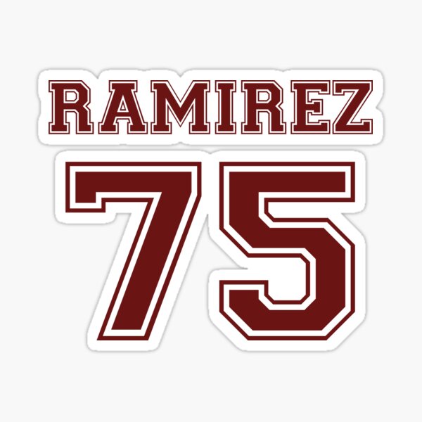 "Sara Ramirez '75" Sticker for Sale by lolcandybar | Redbubble