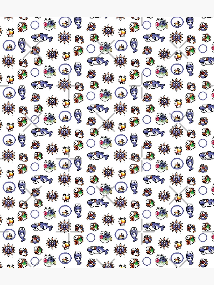 Underwater enemies 16 bit Backpack sold by Equivalent-Theresita | SKU ...