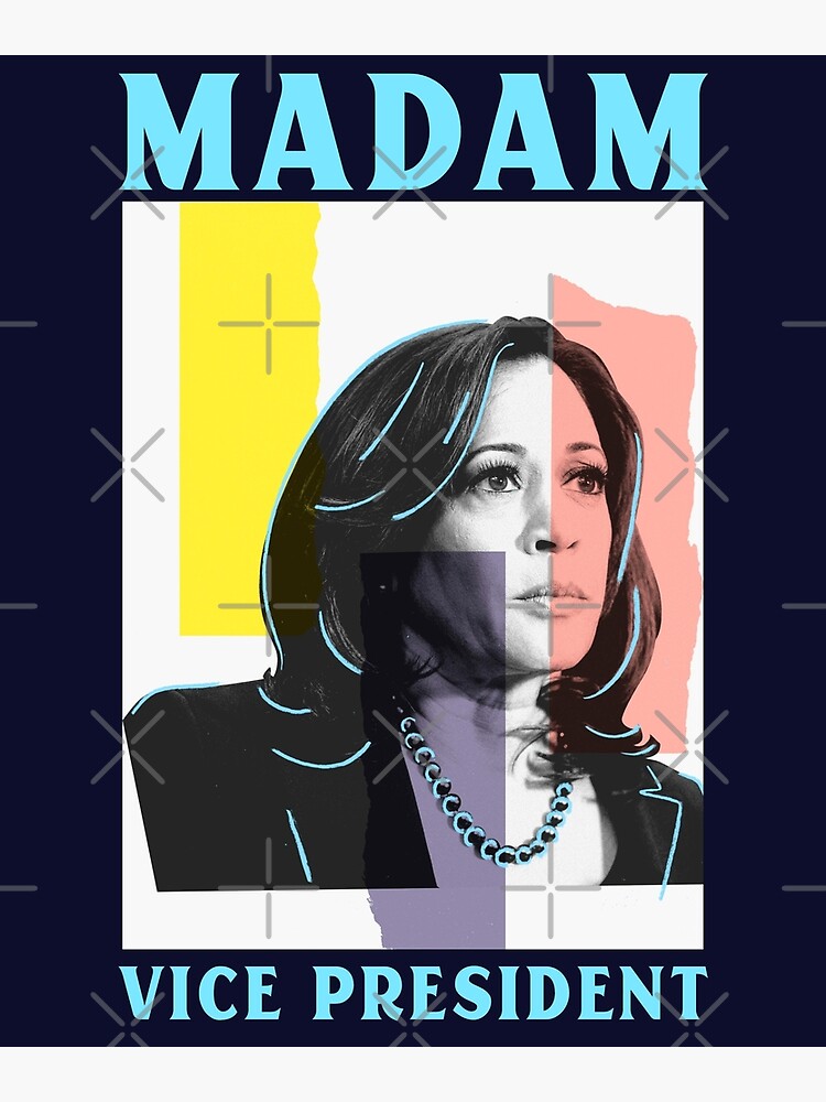 "Madam Vice President - Kamala Harris - Inauguration Day" Poster for ...