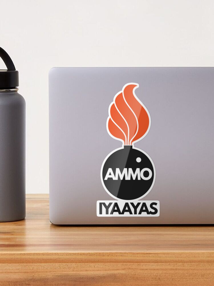 Iyaayas Ammo Sticker Gunji Graphics Jiraiya Gamahiro Cloth Sticker