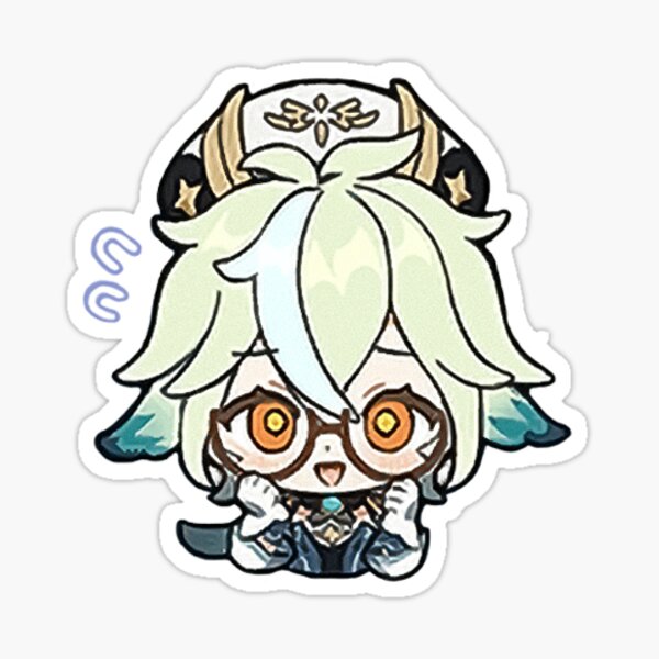 "Sucrose | Genshin Impact Sticker "Good Luck"" Sticker for Sale by ...