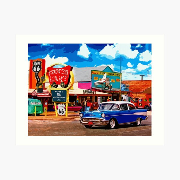 "Route 66 Comics - Quadrinhos Digital Painting - Pintura Digital" Art ...