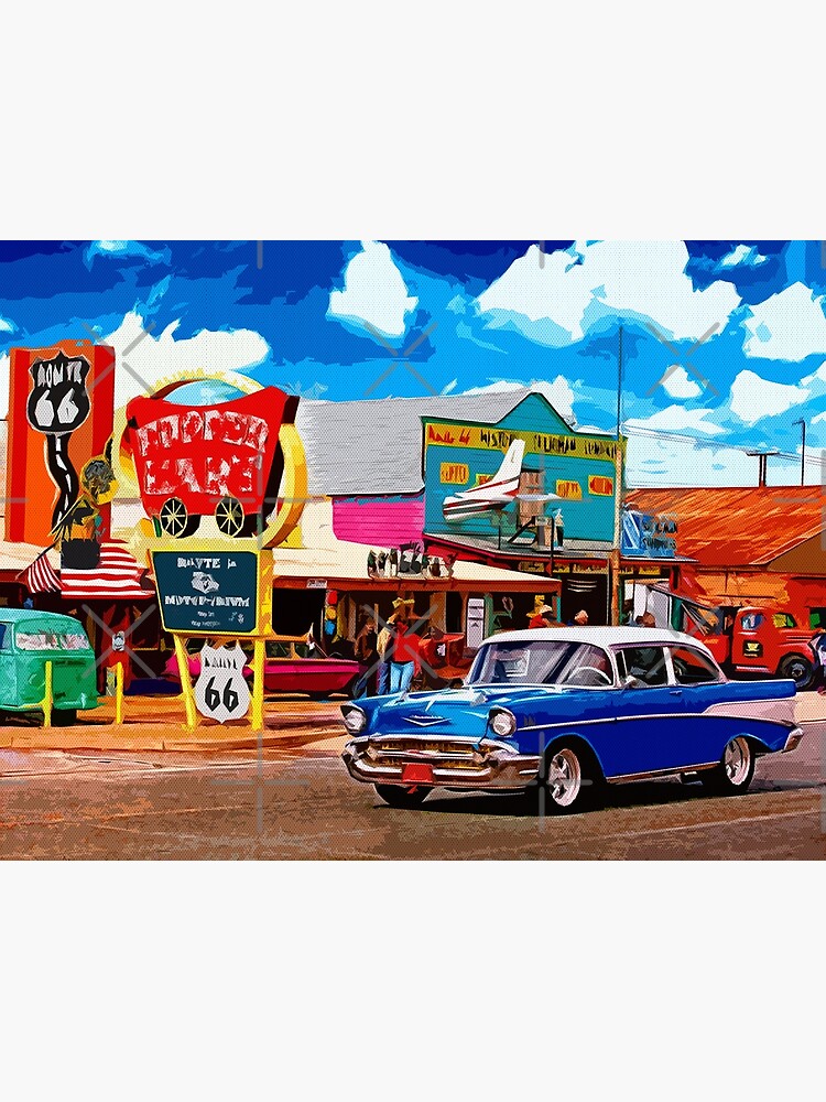 "Route 66 Comics - Quadrinhos Digital Painting - Pintura Digital" Art ...