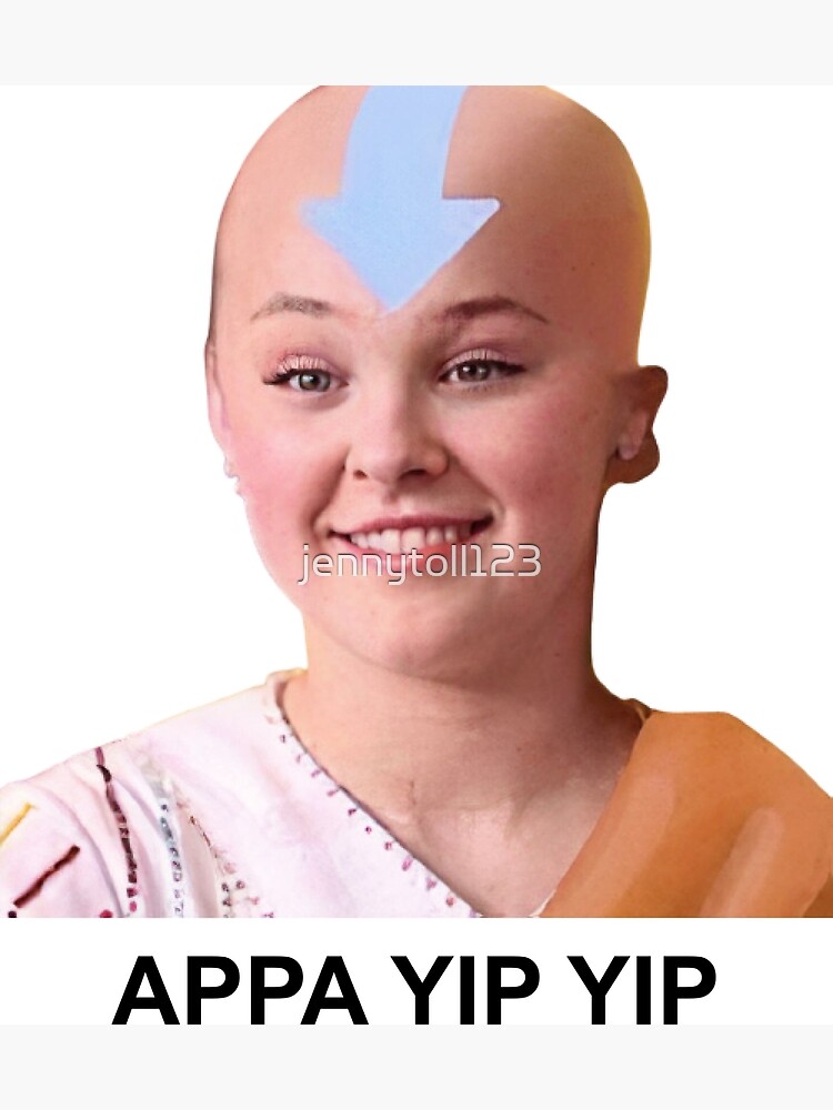 "Jojo Siwa Avatar the Last Airbender meme" Poster by jennytoll123 ...