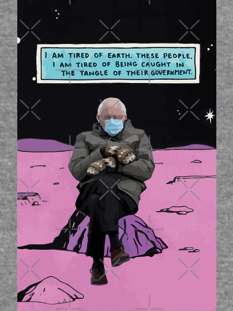 "Bernie Sanders mittens inauguration 2021 biden funny meme space mood ...