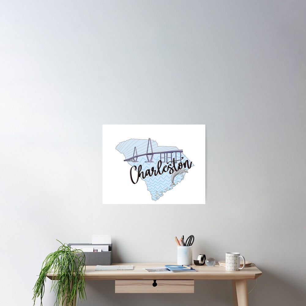 "Charleston " Sticker for Sale by paigeawallace | Redbubble