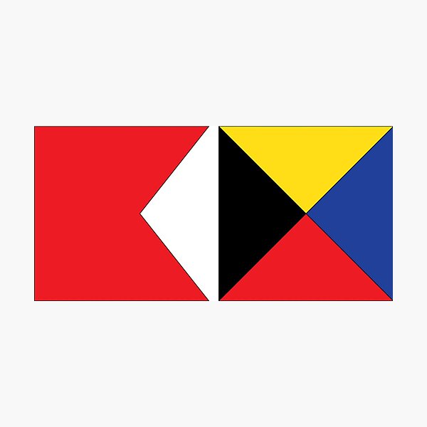 "BRAVO ZULU SIGNAL FLAGS" Photographic Print for Sale by boatswain ...