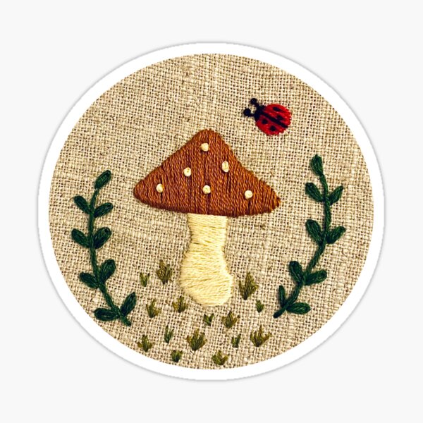 Digital Art & Collectibles Mushroom Embroidery file Cottage Witch ...