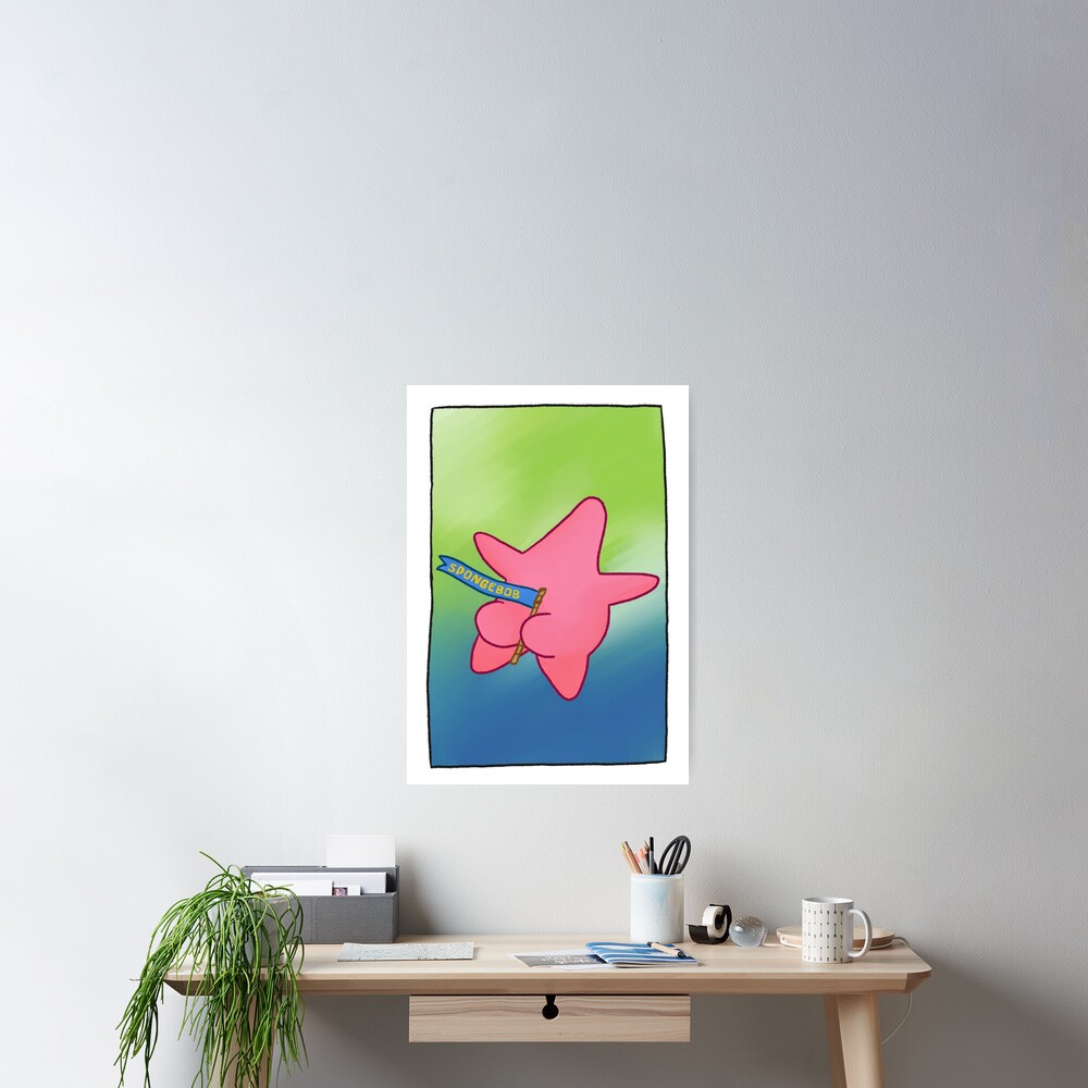 "Flying Flag Patrick" Poster for Sale by da-ux-designer | Redbubble