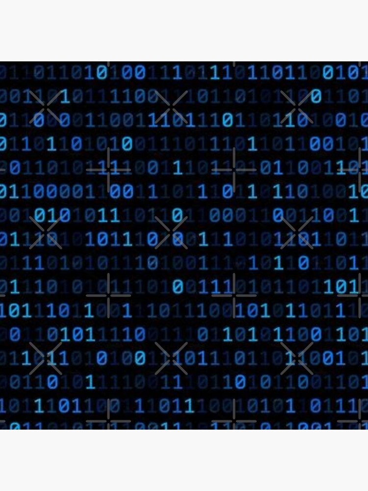 "Binary Code" Sticker for Sale by mdimac | Redbubble