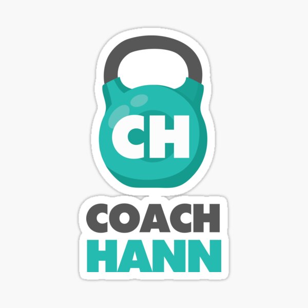 "Coach Hann Logo" Sticker for Sale by CoachHann | Redbubble