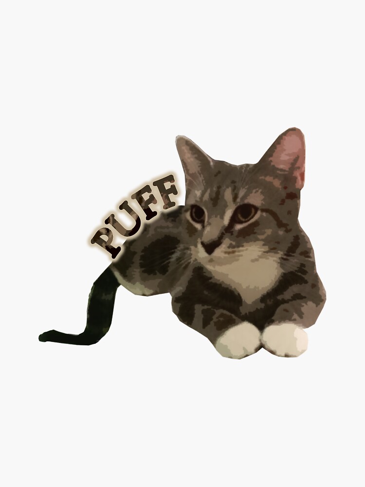 "Puff" Sticker by outragegraphics | Redbubble