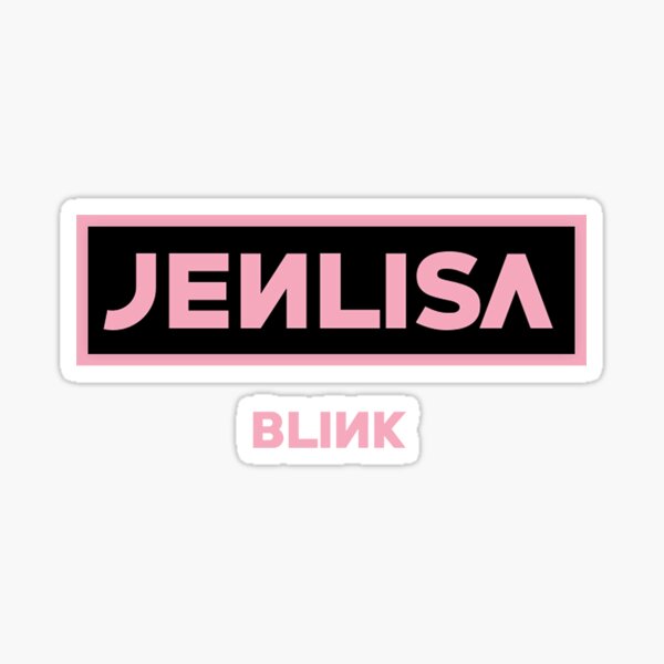 "Jenlisa" Sticker for Sale by kookipunk-art | Redbubble
